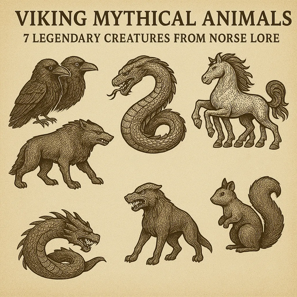 Viking Mythical Animals: 7 Legendary Creatures from Norse Lore